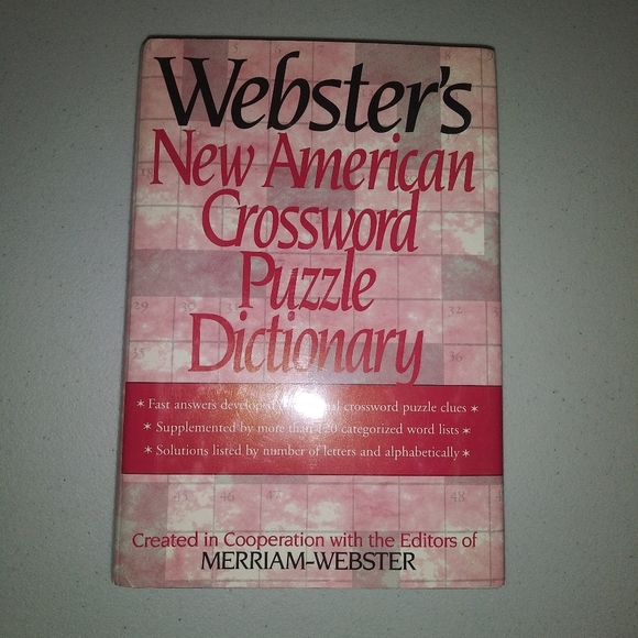 Accents | Websters Crossword Puzzle Dictionary | Poshmark